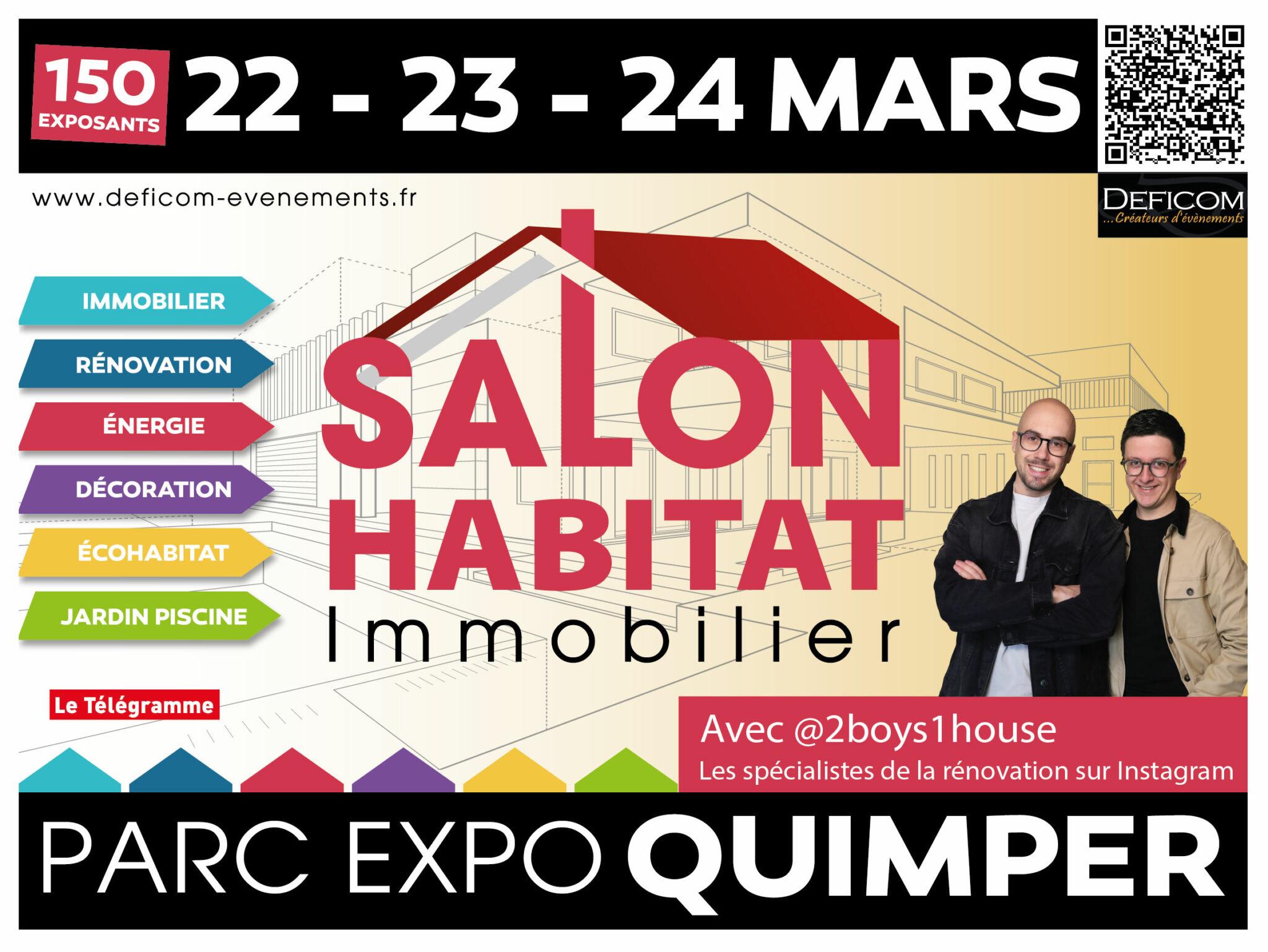 RETROUVEZ-NOUS AU SALON DE L’HABITAT DE L’IMMOBILIER DE QUIMPER ! – Constructions du Belon